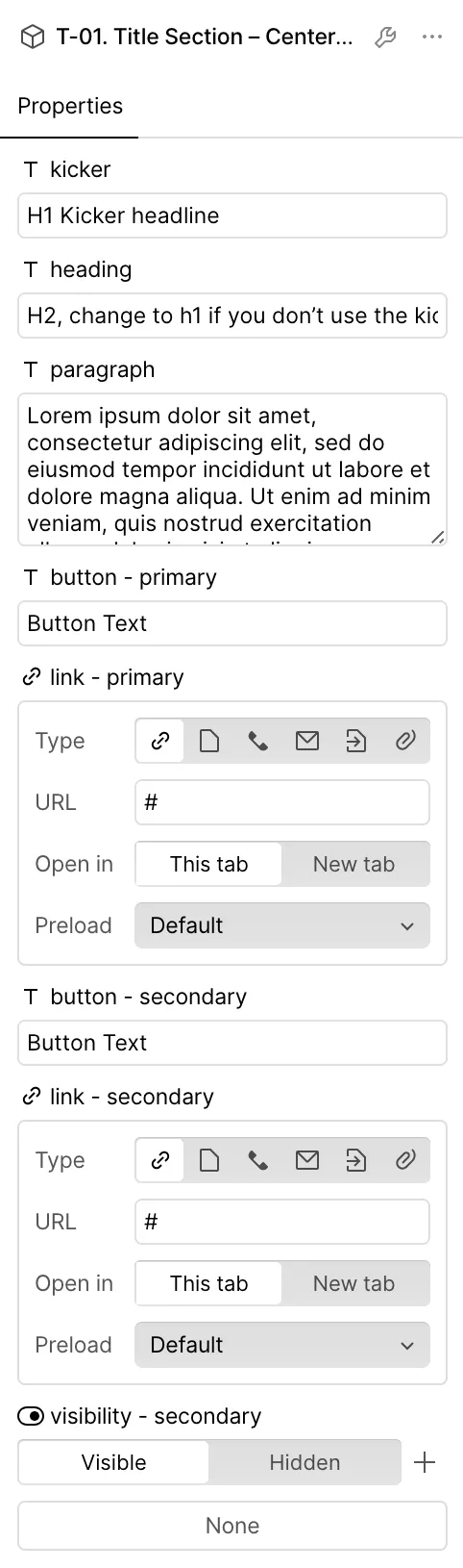 Small Medium Large – a Webflow Framework
